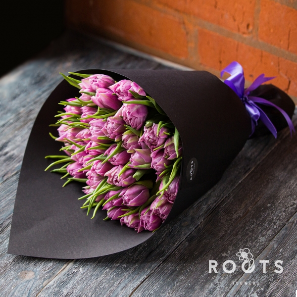Купить монобукет с доставкой в Москве | Заказать монобукет от ROOTS FLOWERS