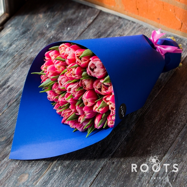 Купить монобукет с доставкой в Москве | Заказать монобукет от ROOTS FLOWERS
