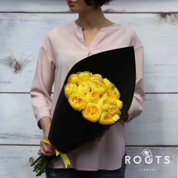 Купить монобукет с доставкой в Москве | Заказать монобукет от ROOTS FLOWERS