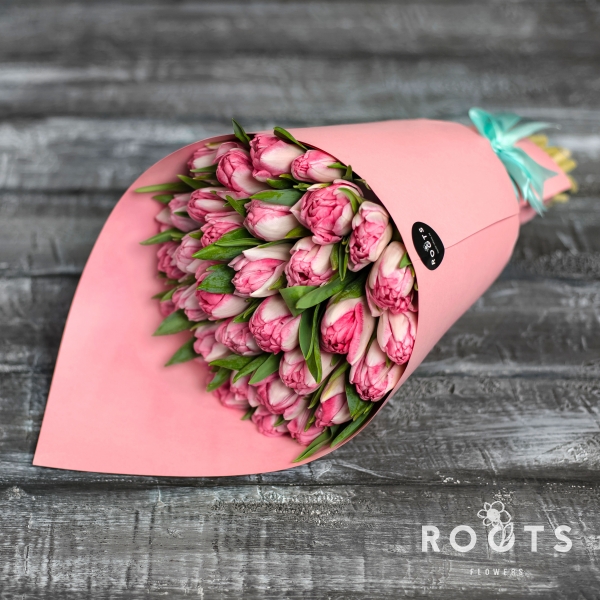 Купить монобукет с доставкой в Москве | Заказать монобукет от ROOTS FLOWERS